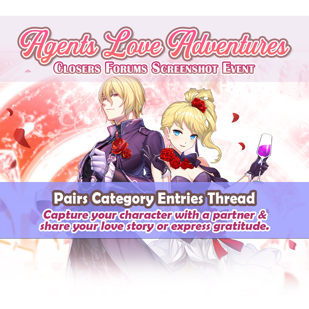Pairs Category - Agents Love Adventures Event