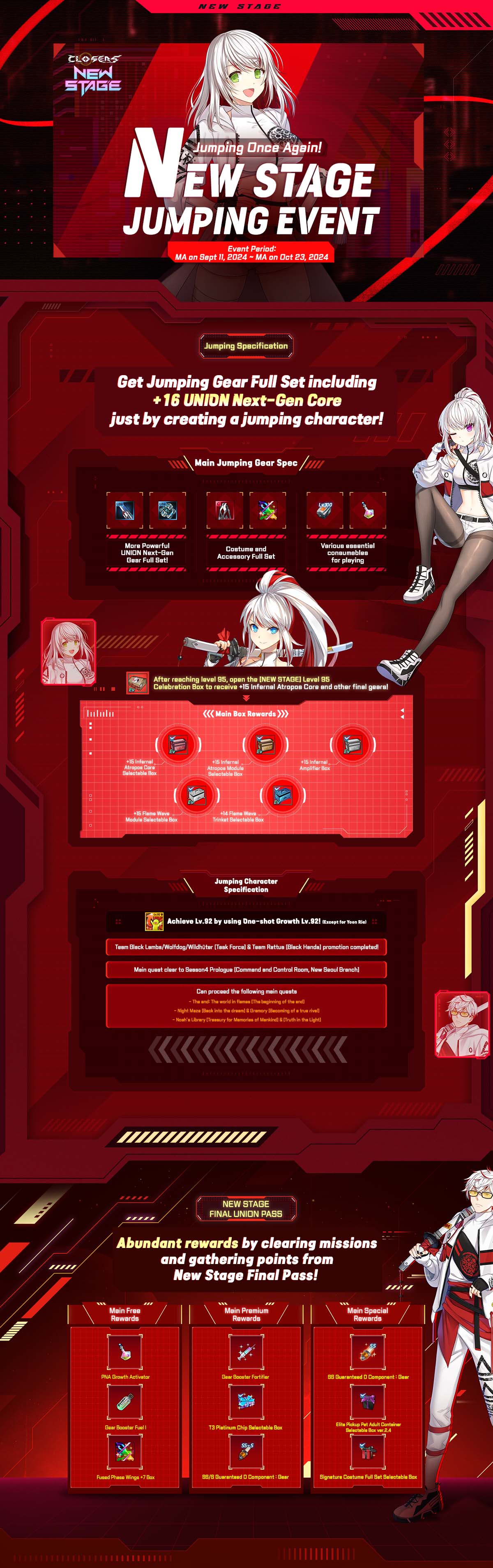 2nd NEW STAGE: Jumping Event + Final UNION Pass + Moon Rabbit Exchange ...