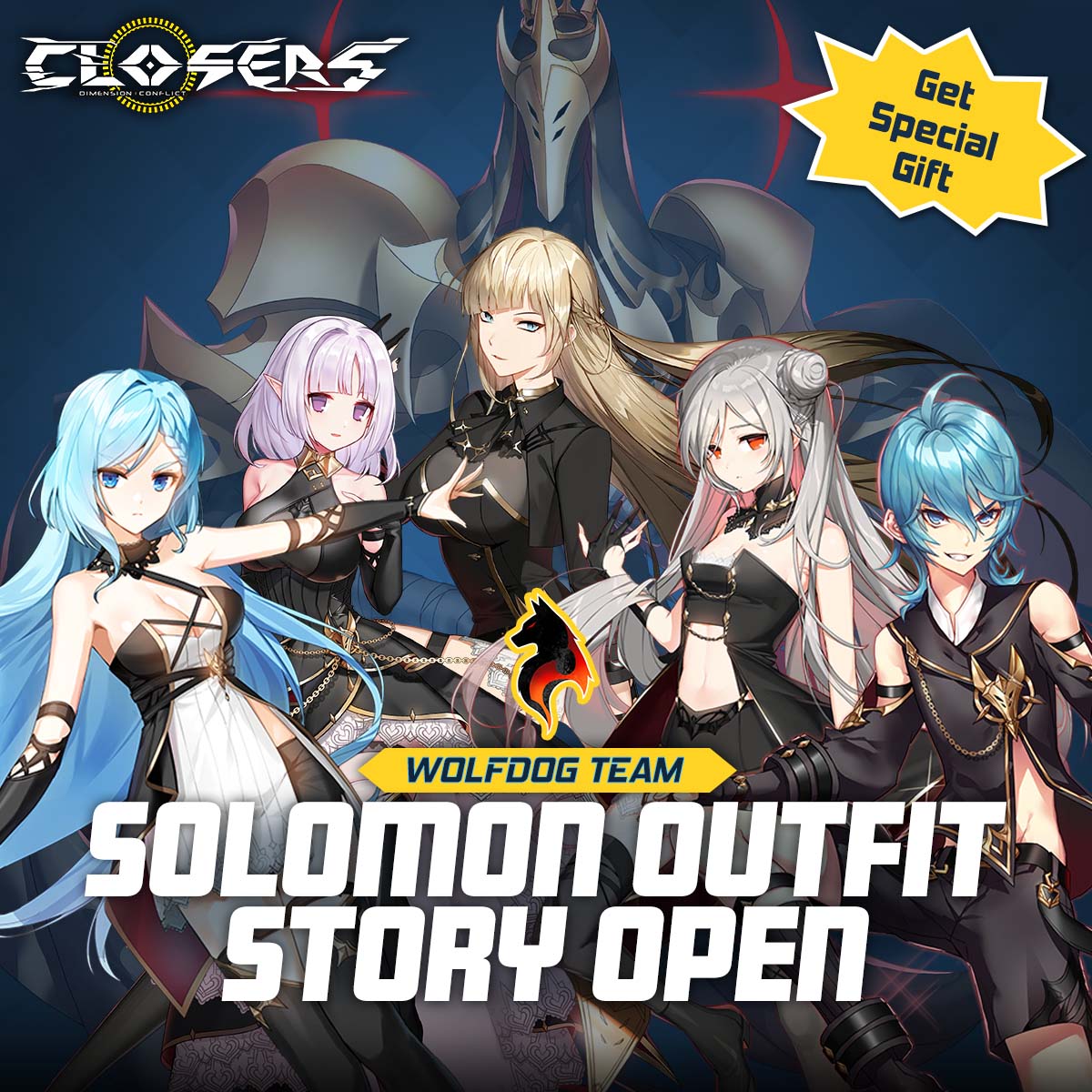 Solomon Story (Log–in & Review Event) – Wolfdog